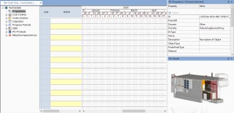 Positioning the IFC Properties and IFC Categories panes